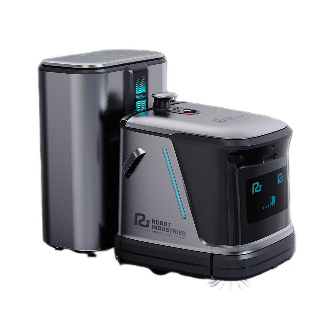 RI CleanX R3 5-in-1 AI cleaning robot and docking station